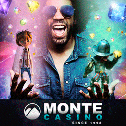 Monte Casino - €333 Bonus & 33 Free Spins in Starburst